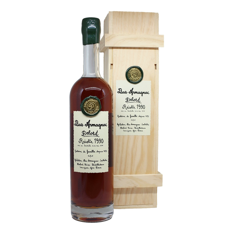 Delord 1990 Bas-Armagnac Brandy